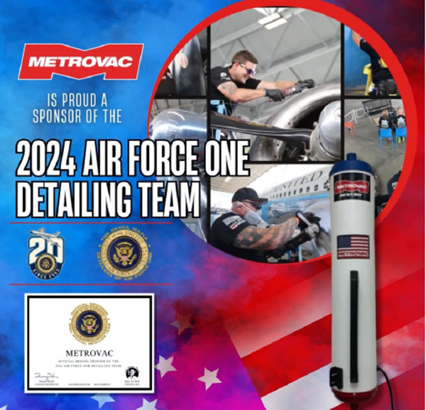 2024 Air Force One Detailing Team Sponsorship | MetroVac